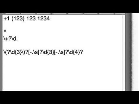 Validating Uk Phone Numbers With Regular Expressions
