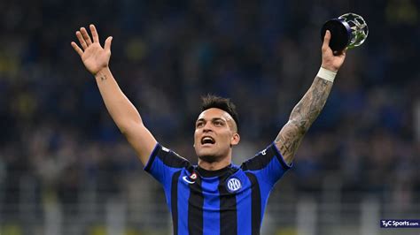 Lautaro Tras Convertir El Gol Que Metió Al Inter En La Final De La