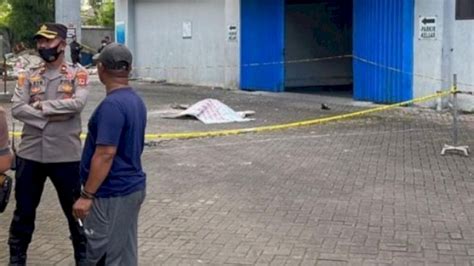 Mahasiswi Jatuh Dari Lantai Enam Gedung Graha Pena Makassar