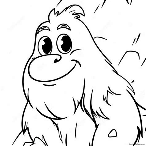 Small Foot Coloring Coloring Pages