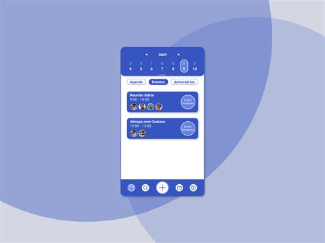 Daily Ui 038 Calendar By Francisco Pizarro On Dribbble