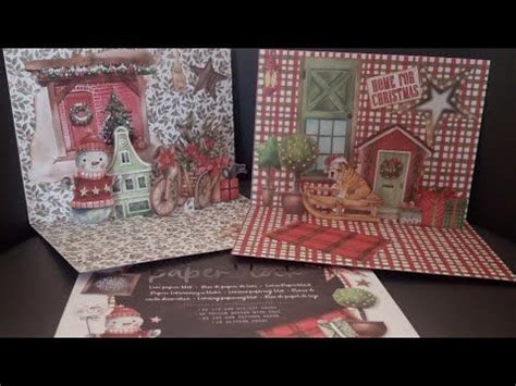 TUTO CARTE POP UP ACTION facile scrapbookingcard materielaction YouTube Cartes de noël