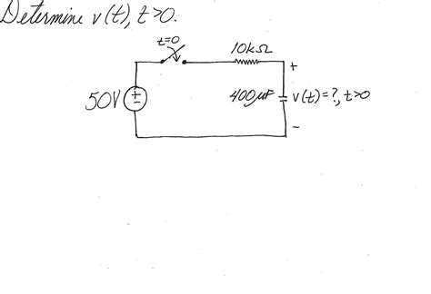 solved determine v t t 0