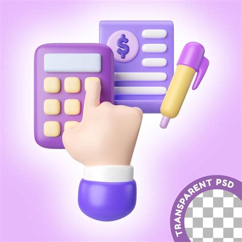 Premium Psd Payroll 3d Illustration Icon