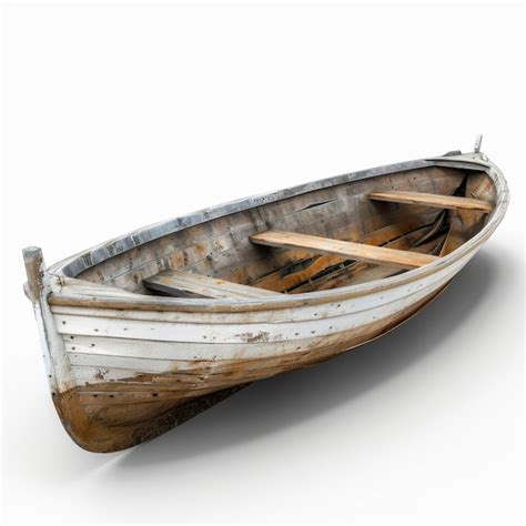 Premium Photo Rowboat Isolated
