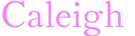 Caleigh | Name for Girls | UK Baby Names