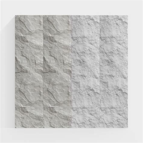 Rock Texture Low Poly 3d Model