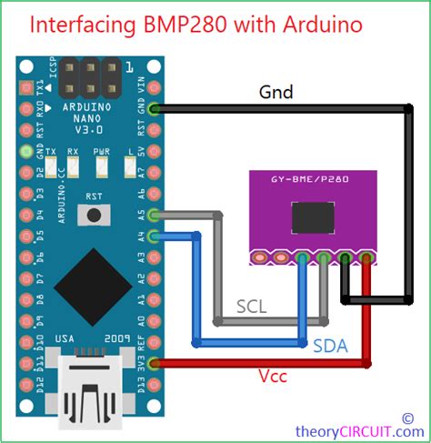 Interfacing BMP280 With Arduino