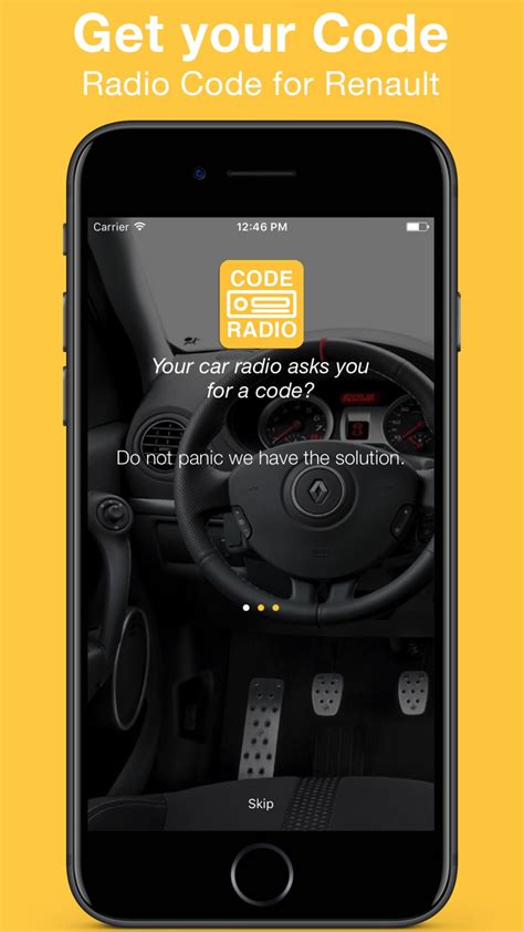 Iphone 용 Radio Code Renault 다운로드