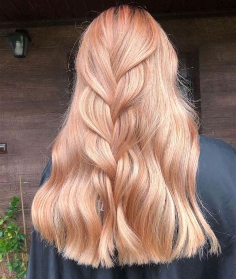 Capelli Golden Peachil Biondo Pesca Che Illumina Lautunno 2021