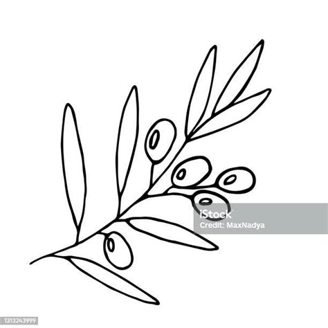 Dessin Vectoriel Simple Dessiné À La Main Dans Le Contour Noir