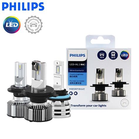 Philips Ultinon Essential G2 LED H1 H4 H7 H11 HB3 HB4 H1R2 6500K Car