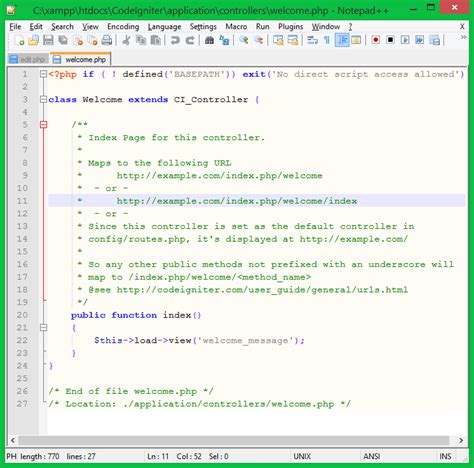 6 Selanjutnya Buka File Welcome Php Yangberada Pada Folder