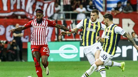 Fenerbahçe UEFA Avrupa Konferans Liginde yarı final için sahada