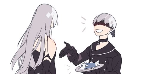 Nierautomata ヽ༼ຈل͜ຈ༽ﾉ Log3 ヽ༼ຈل͜ຈ༽ﾉ Hamaのイラスト Pixiv