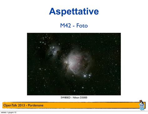 Astronomia Con Il Software Libero Ppt
