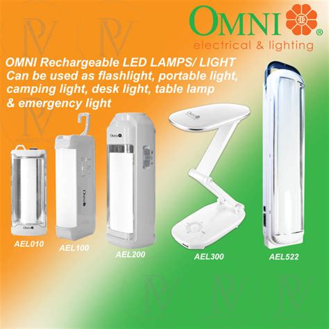 Omni Led Rechargeable Light Portable Lamp Emergency Light Lazada Ph