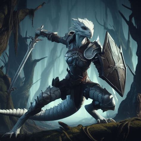 Female Dragonborn Paladin Rdndai