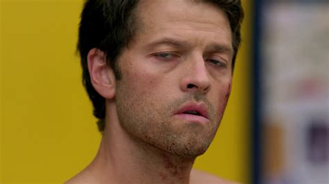 Auscaps Misha Collins Shirtless In Supernatural 9 01 I Think Im