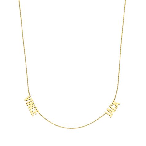 Signature Necklace 2 Names