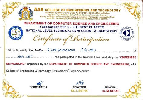Networking Techlearning Continuousgrowth Csengineering Suriya Prakash