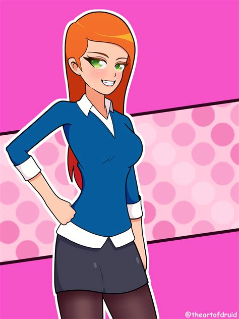 Gwen Tennyson From Ben 10 By Theartofdruid On Newgrounds