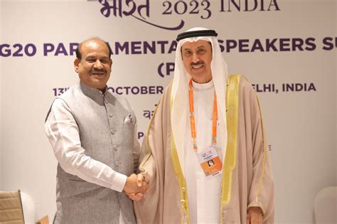 Ls Speaker Holds Bilateral Talks With Bangladesh Counterpart Ahead Of