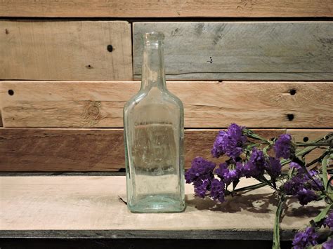 Chas H Fletchers Gastoria Vintage Medicine Bottle Vintage Bottle Etsy