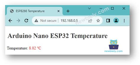 Serveur Web Arduino Nano ESP32