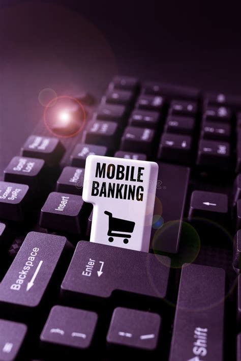 Text Caption Presenting Mobile Banking Business Approach To Create Financial Transactions With