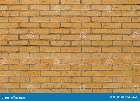 Yellow Clinker Brick Wall Texture Detail From Streets Of Halmstad