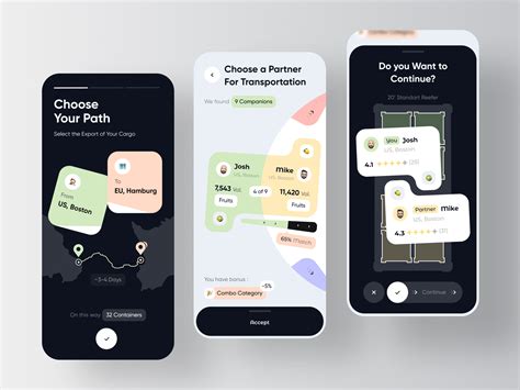 Combined Shipping Rental Container App Mobile App Design Web App Design Web Design Mockup