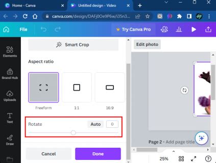 How To Rotate An Image In Canva How To Rotate An Image In Canva