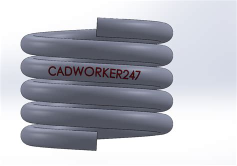 Adding Text To Solidworks Helix ~ Ourengineeringlabs