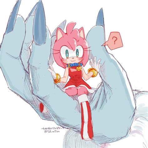 Konjiki Ringo Amy Rose Sonic The Hedgehog Sonic The Werehog Sonic Series Sonic Unleashed