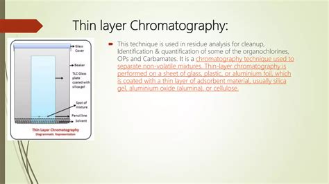 Sampling Extraction Cleanup And Estimation Of Insecticide Residue By Various Methods PPTX