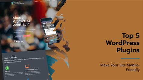 top 5 wordpress plugins to make your site mobile friendly anshika raut