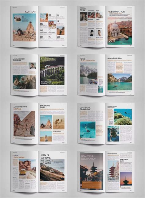 15 Best Travel Magazine Templates Indesign • Psd Design