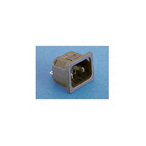 Iec 320 C10 Chassis Socket Male 6a Internal Used