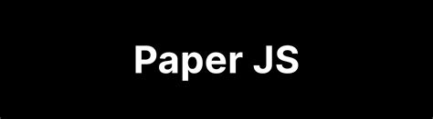 Paper Js Is A New Way To Write Html Entirely In Your Javascript Rhtml5