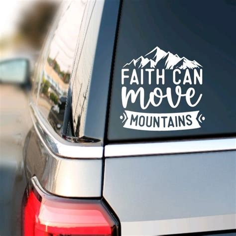 Faith Decal Etsy