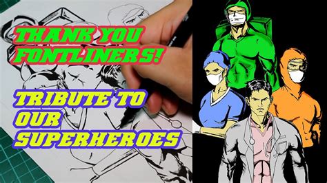 Frontliners Speed Drawing Youtube