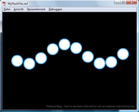 How To Connect A Movieclip To An External Actionscript Class File