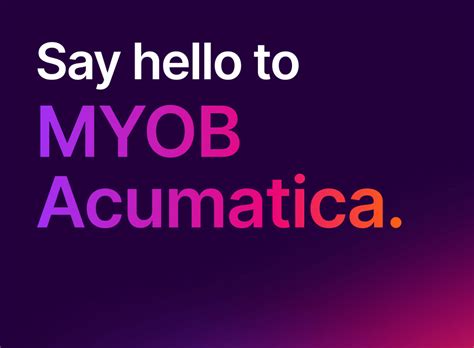 MYOB Acumatica Rebrand Momentum Software Solutions