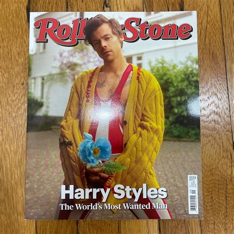 Rolling Stone Harry Styles Cover New And In Depop