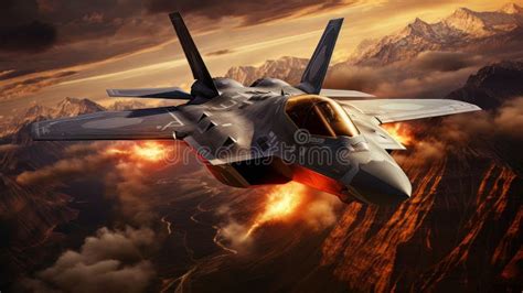 Epic Illustration Us Air Force Lockheed Martin F 35 Lightning Ii Ai