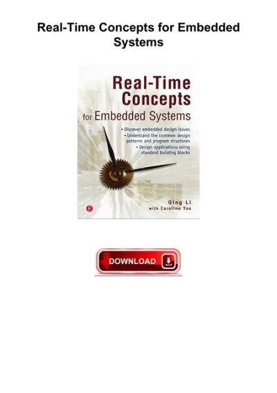 RealTime Concepts For Embedded Systems