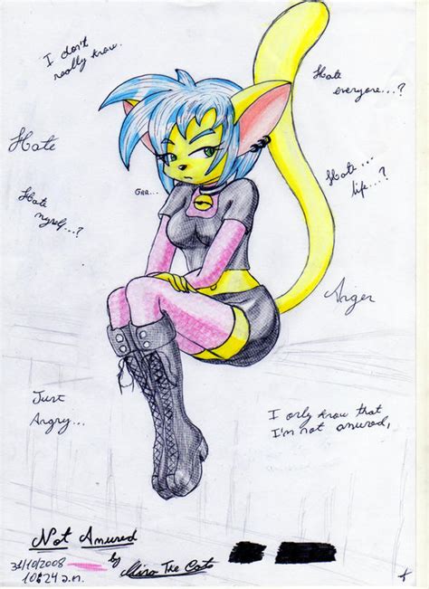 Mina Not Amused By Mina The Cat On Deviantart