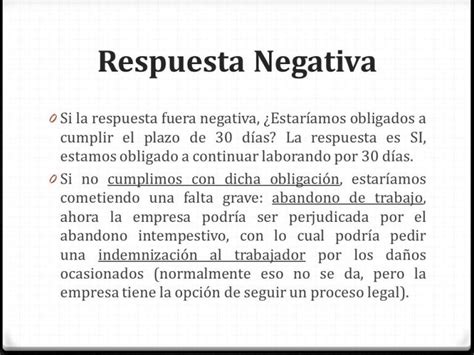 Carta De Renuncia Con Exoneración De 30 Días 2024