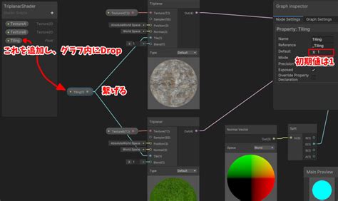 Unity URPでTriplanar Mapping お手軽に複雑な地形を作成 その2 ゲームズガルド